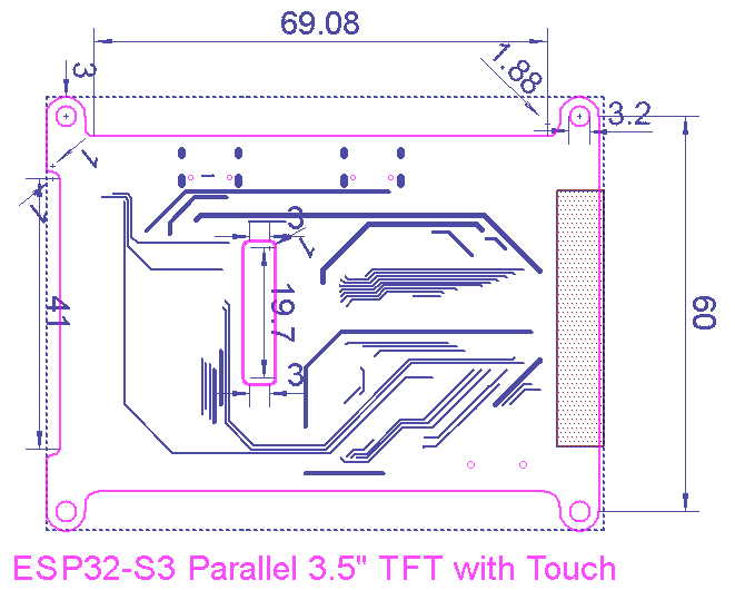 MaTouch_ESP32-S3 Parallel TFT with Touch 3.5'' ILI9488 - Makerfabs Wiki MaTouch_ESP32-S3 Parallel TFT with Touch 3.5'' ILI9488 - Makerfabs Wiki